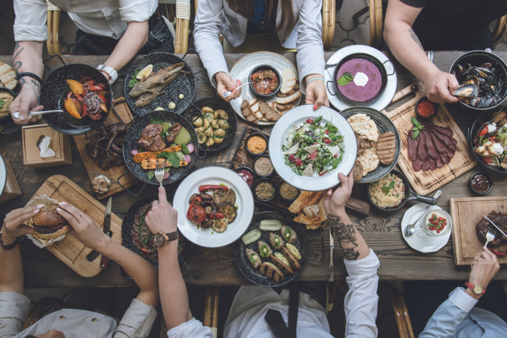 «Sharing Food» ist der neue Trend - Menu and More AG